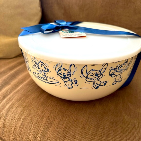 Disney | Kitchen | Disney Kitchen Mixing Bowl Set Lilo Stitch Blue ...